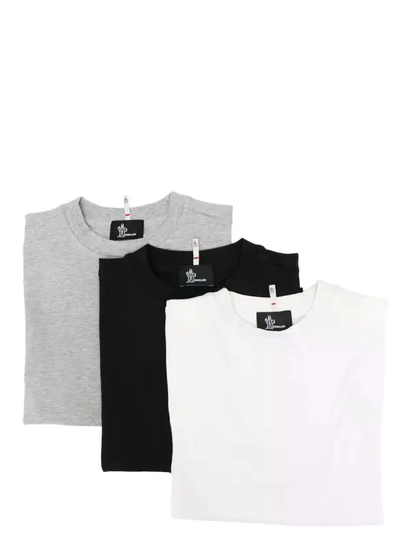 Moncler Logo T-shirt Set - White