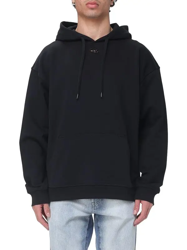 DIESEL® Pullover Hoodie - Black