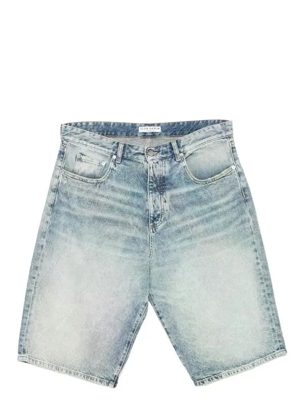 ICON DENIM LOS ANGELES Denim Shorts - Blue