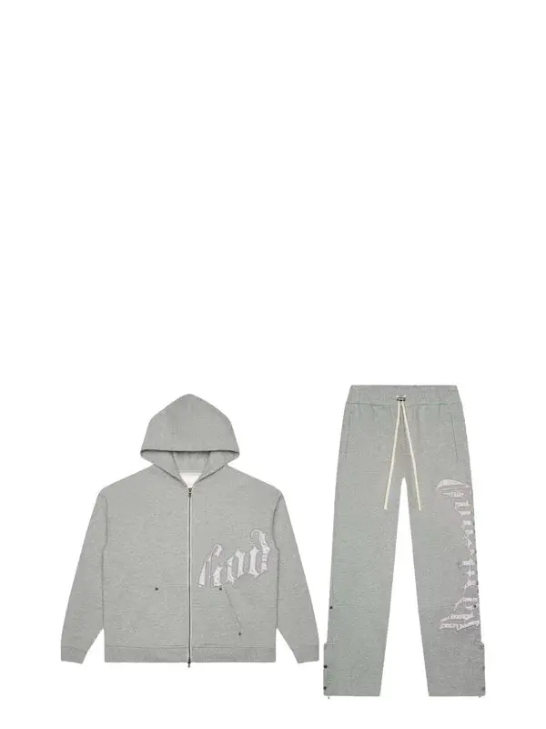 GODSPEED Logo-print Tracksuit - Grey