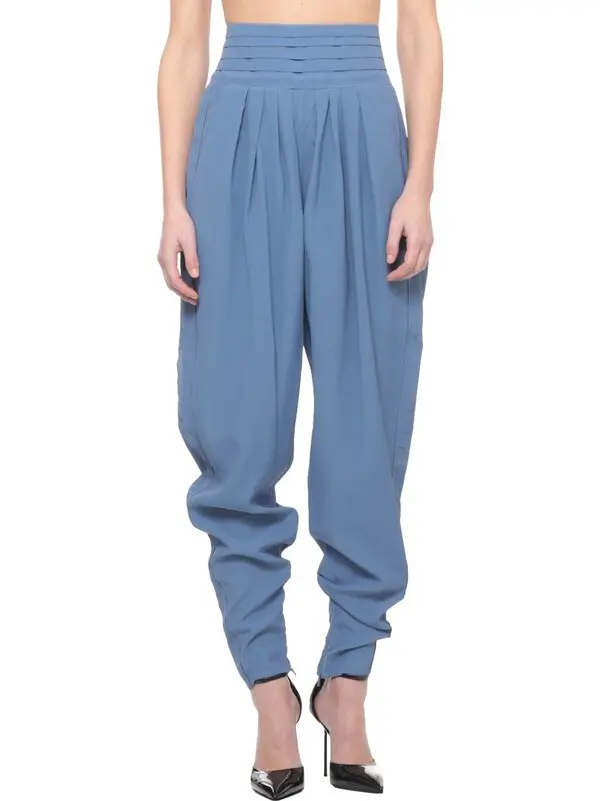 LANVIN Pleated Trousers - Blue