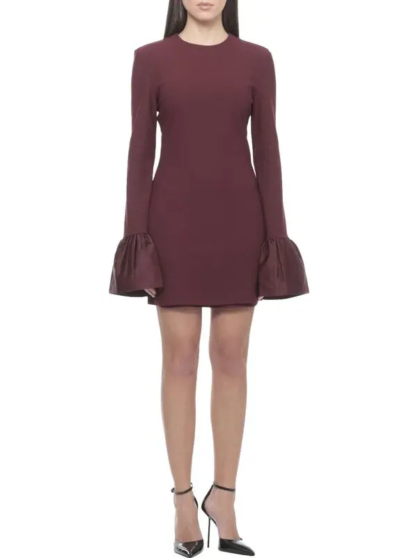ROTATE BY BIRGER CHRISTENSEN Dress - Burgundy