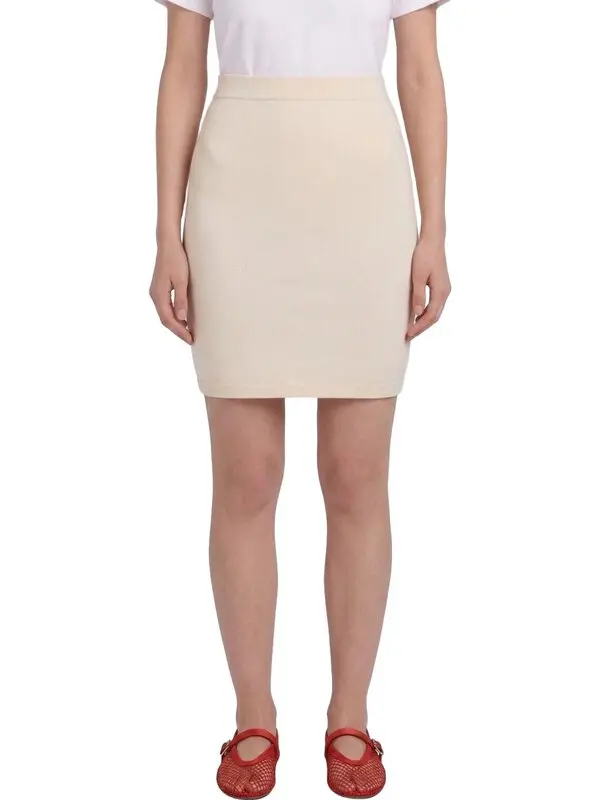 Fabiana Filippi Plain Skirt - Butter