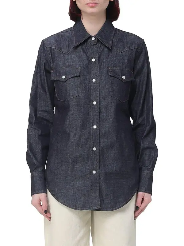 A.p.c. Button Down Shirt - Blue
