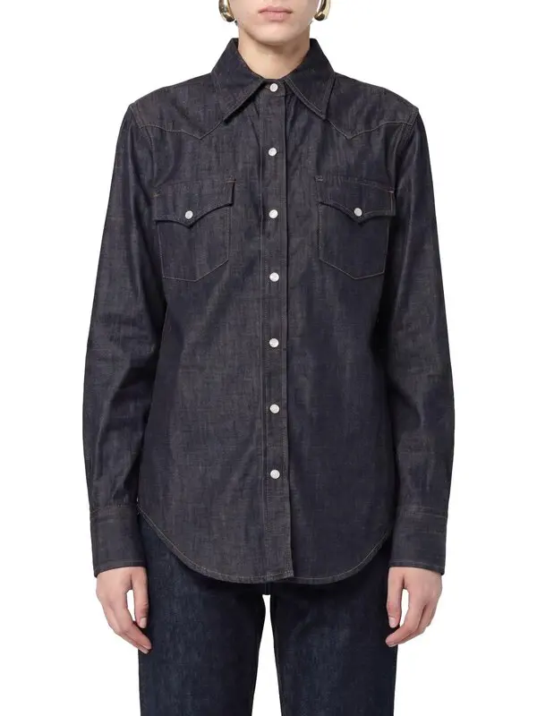 A.p.c. Organic Cotton Button-up Shirt - Blue