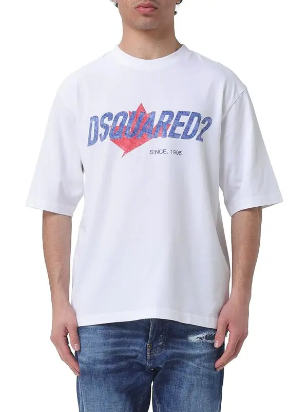 Dsquared2 Cotton T-shirt With Logo - White