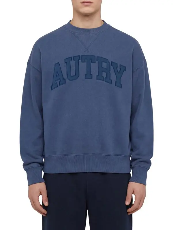 AUTRY Crewneck Sweatshirt - Blue