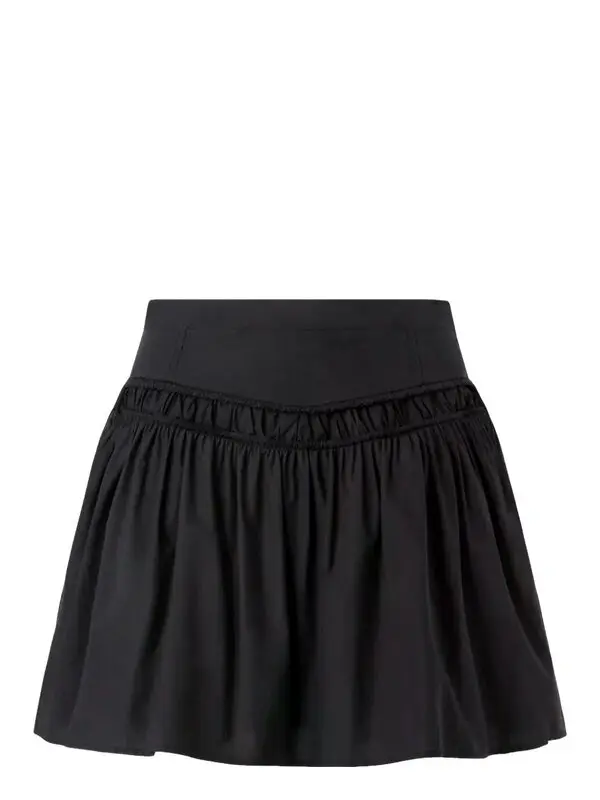 Pinko Gathered Skirt - Black
