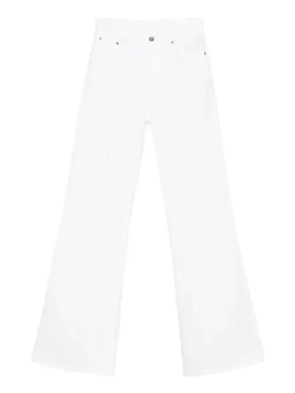 DONDUP Amber Wide-leg Jeans - White