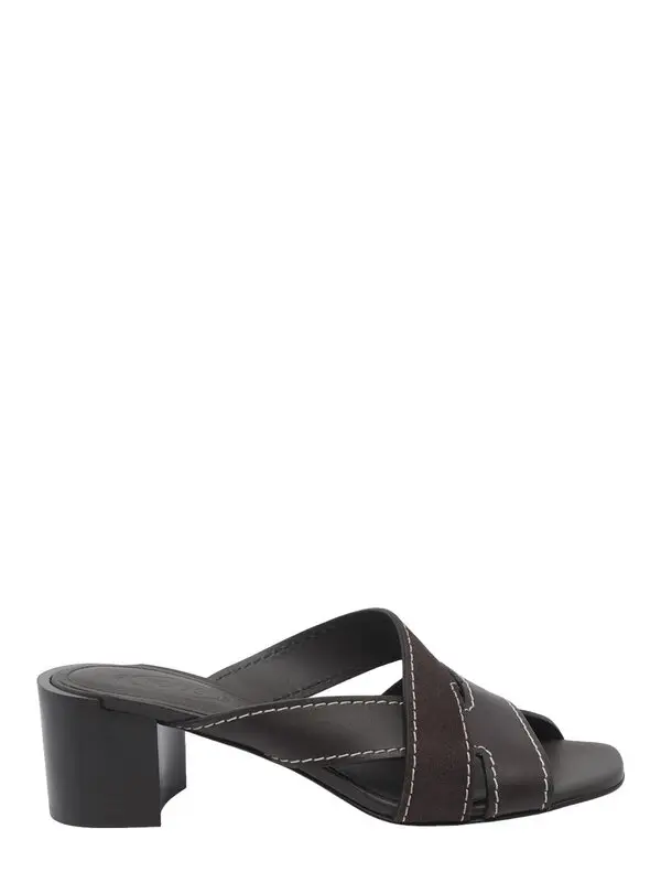 TOD'S Heeled Sandal - Brown