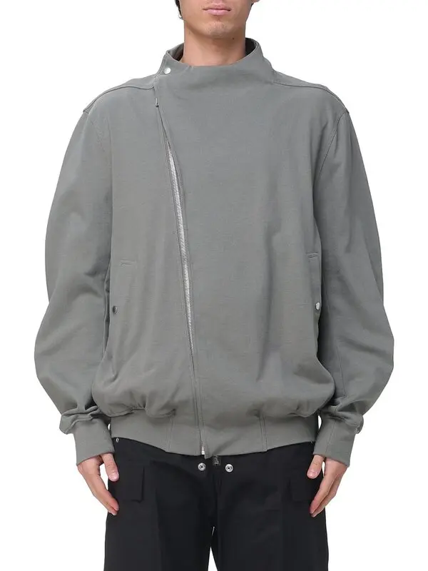 Rick Owens Zip-up Sweatshirt - Grey