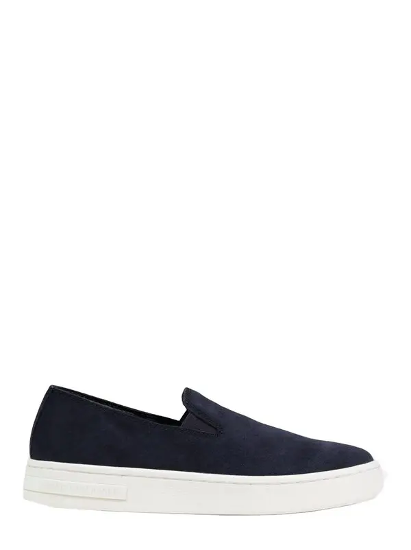Armani Exchange Slip-on Sneakers - Blue