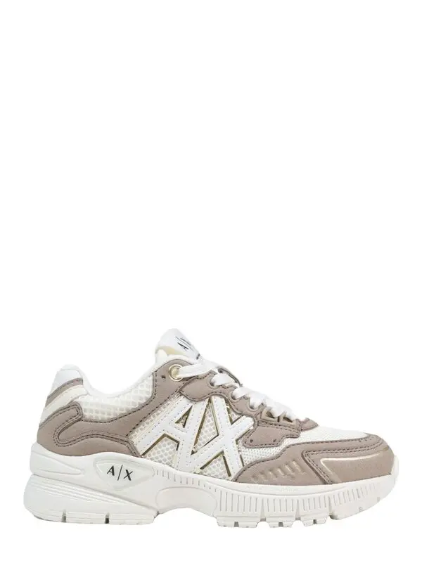 Armani Exchange Lace-up Sneakers - Grey