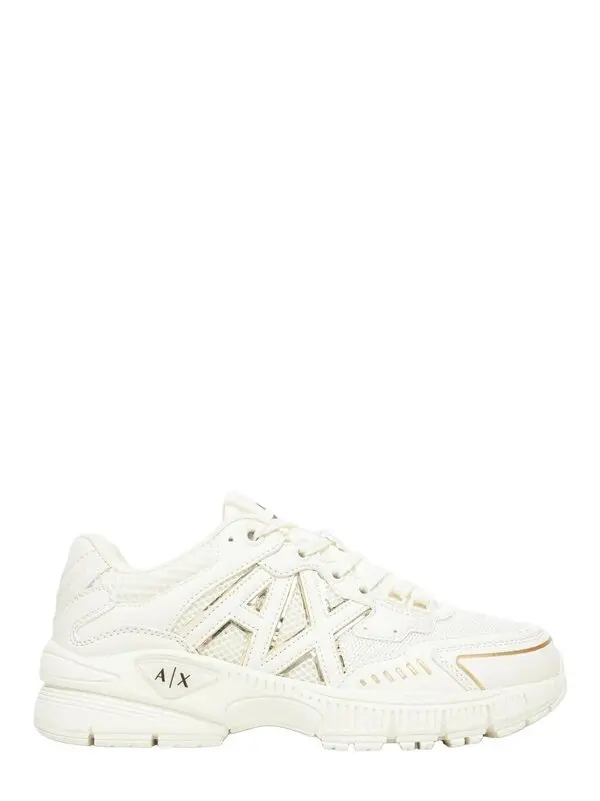 Armani Exchange Lace-up Sneakers - White