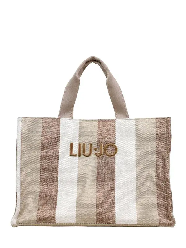 Liu Jo Striped Tote Handbag - Multicolor