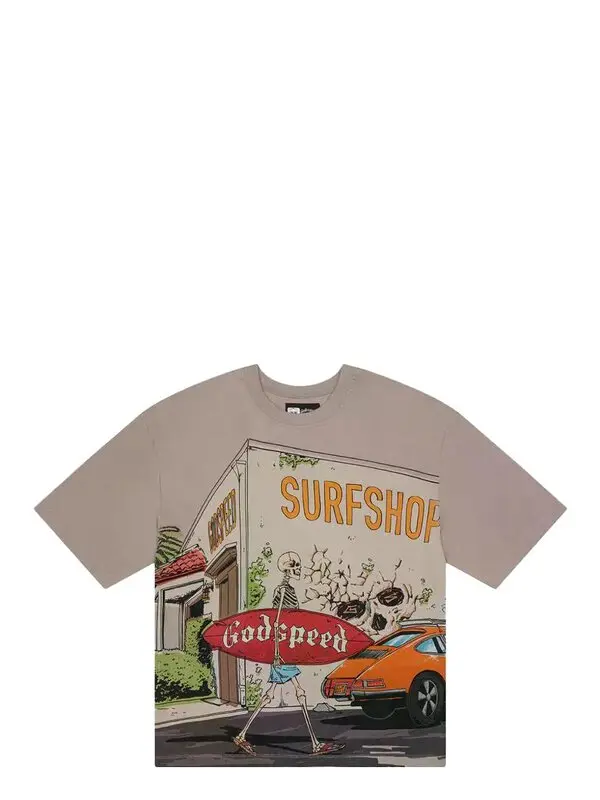 GODSPEED Surf Shop T-shirt - Grey