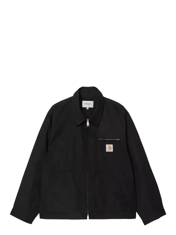Carhartt Work In Progress Postal Zip-pocket Jacket - Black