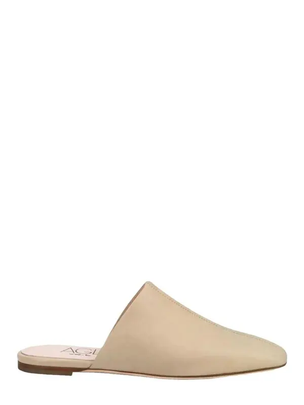 Agl Square-toe Mules - Neutrals