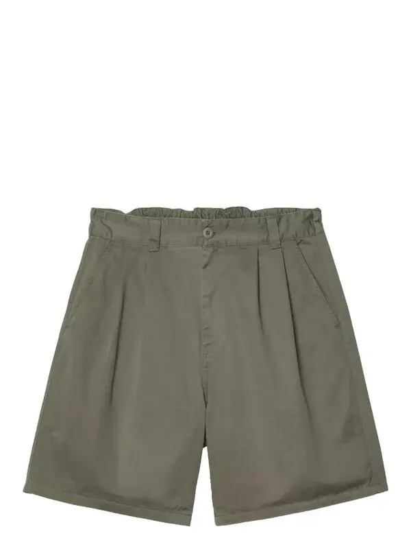 Carhartt Work In Progress Stone Washed Shorts - Green