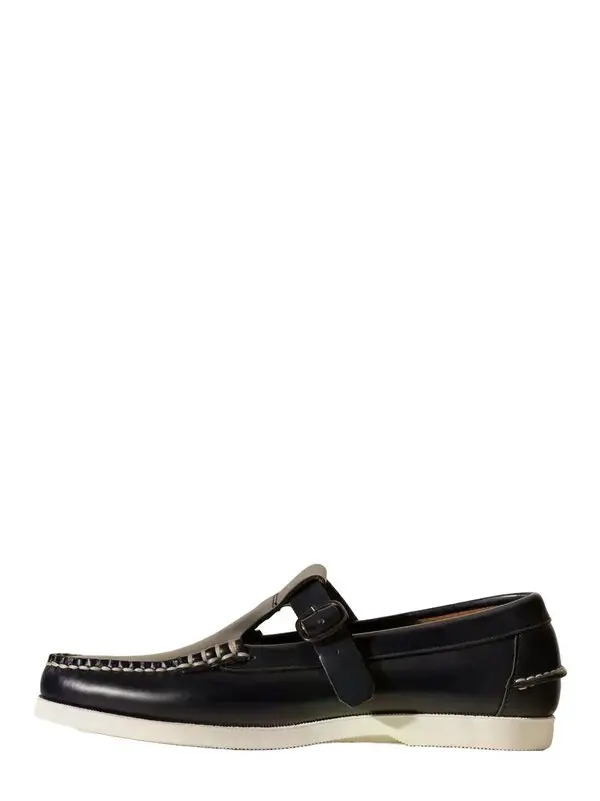 Hereu Alber T-bar Loafers - Black