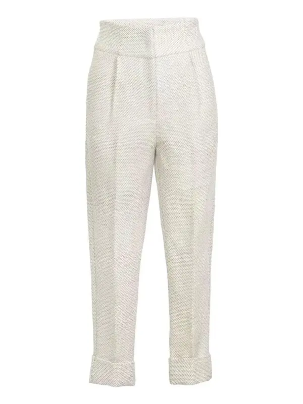 Silvia Tcherassi Moad Trousers - Neutrals