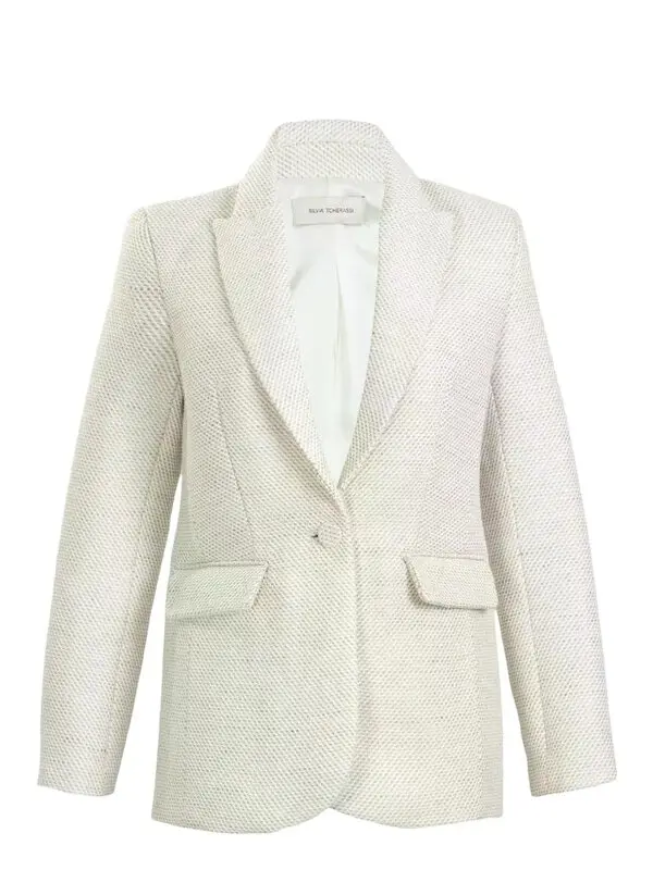 Silvia Tcherassi Rebeca Blazer - Neutrals