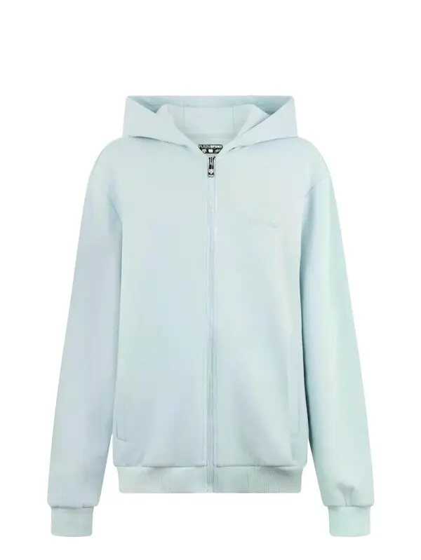 PLEIN SPORT Zip-fastening Hooded Sweatshirt - Blue