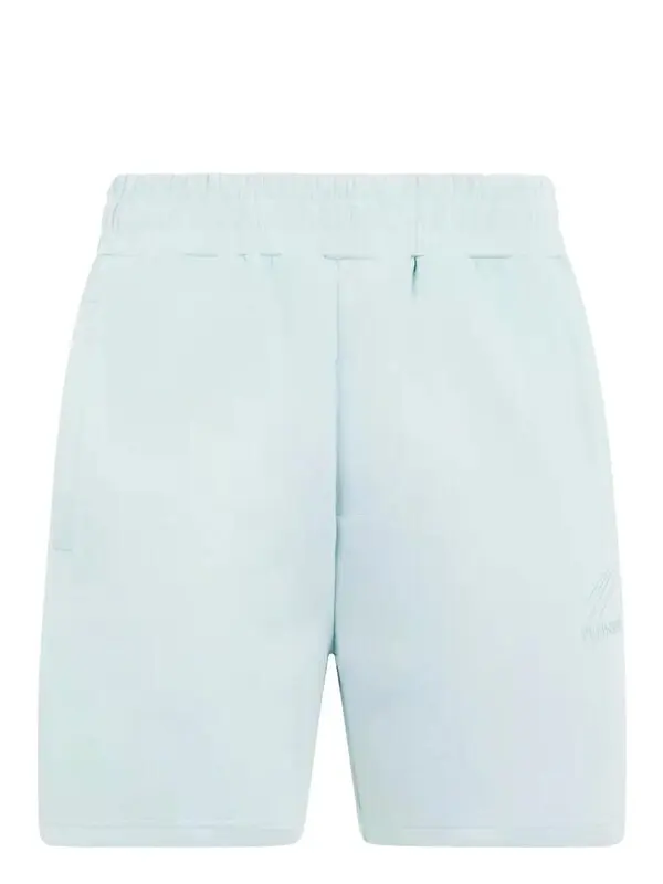 PLEIN SPORT Logo-embossed Shorts - Blue