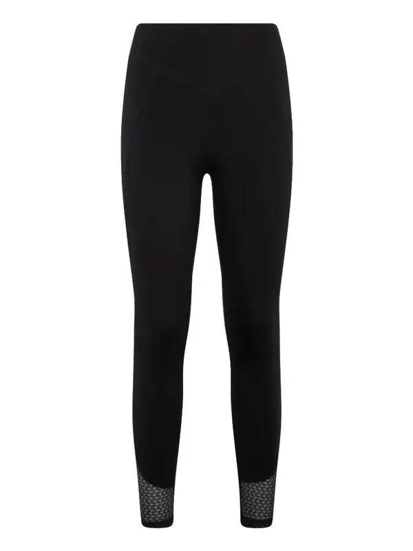 PLEIN SPORT Logo-print Leggings - Black