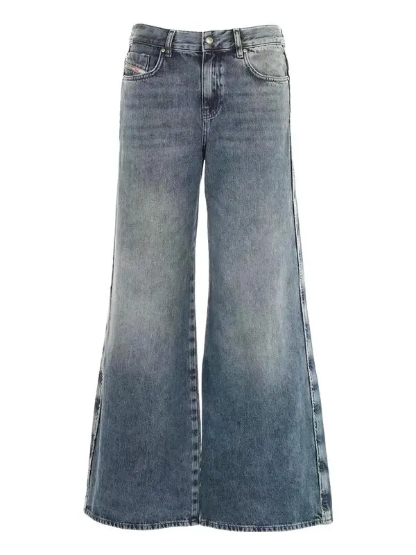 DIESEL® Wide-leg Jeans - Blue