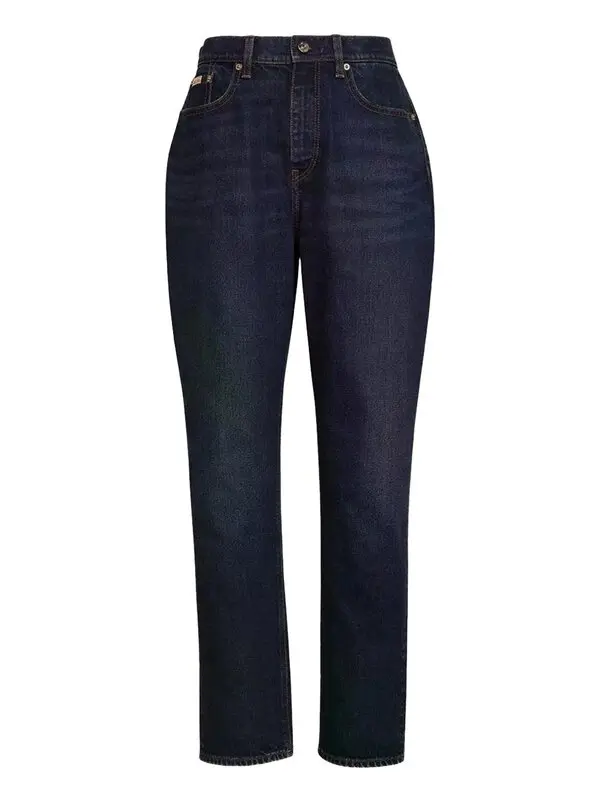 Calvin Klein Logo-patch Jeans - Blue