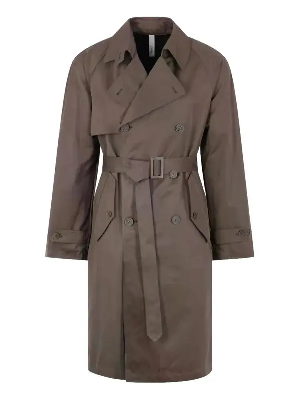 HEVO Name': Motolese Trench Coat - Brown