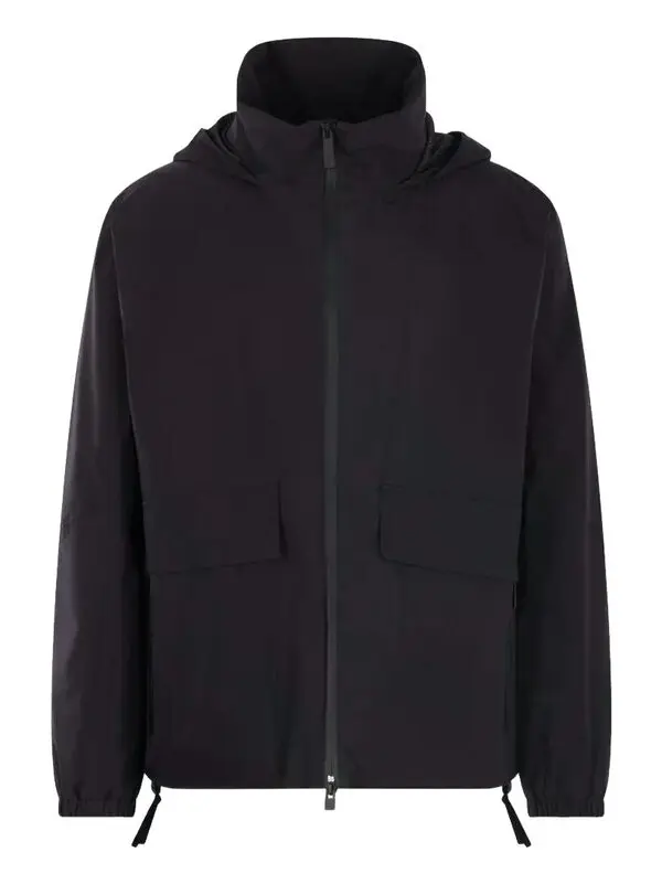 Herno Hooded Jacket - Black