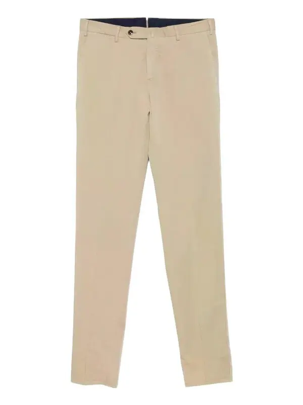PT TORINO Button Trousers - Neutrals