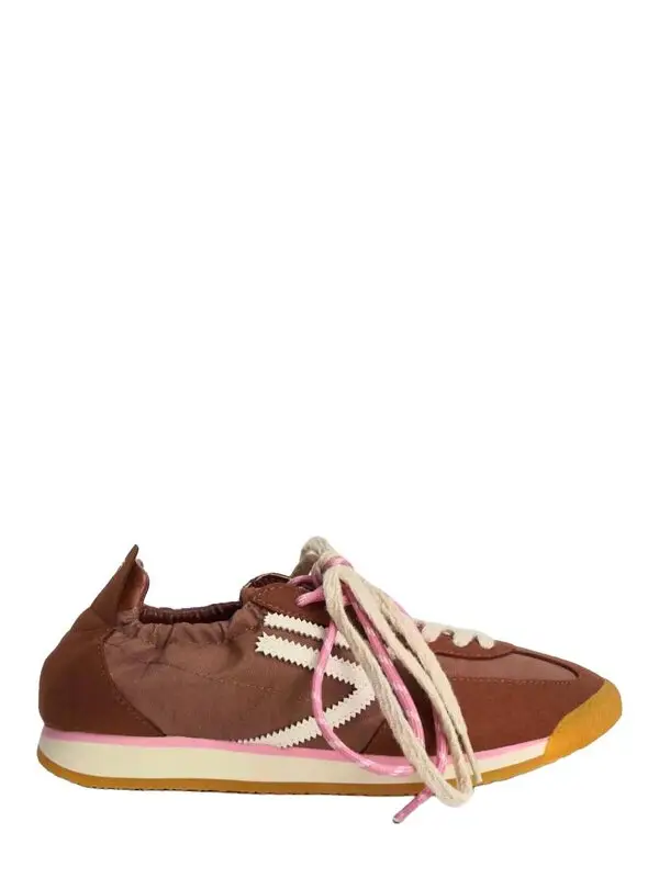 PURAAI Panelled Sneakers - Brown