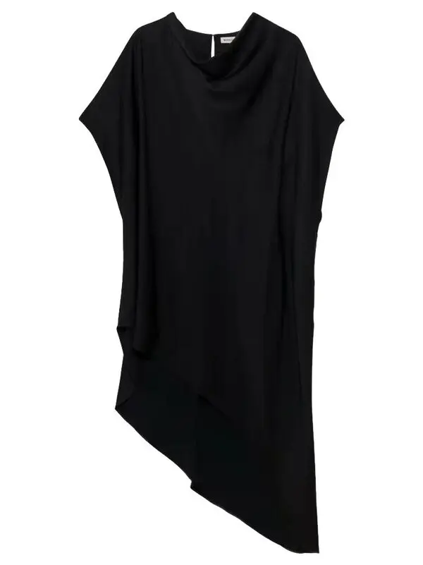 Simkhai Sadia Asymmetric Mini Dress - Black