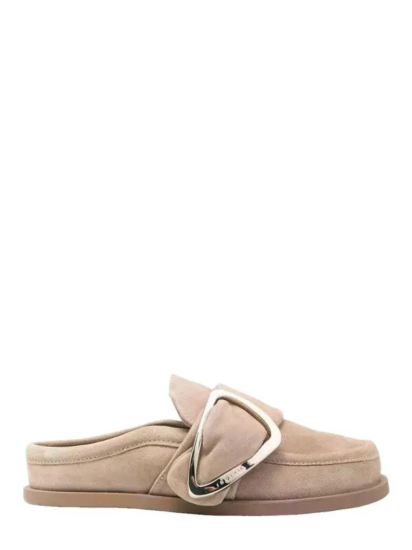 Inuikii Soft Buckle Mules - Neutrals