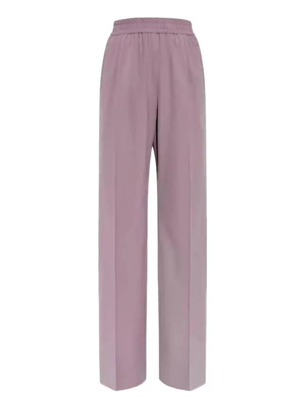 Dolce & Gabbana Elasticated-waistband Trousers - Purple