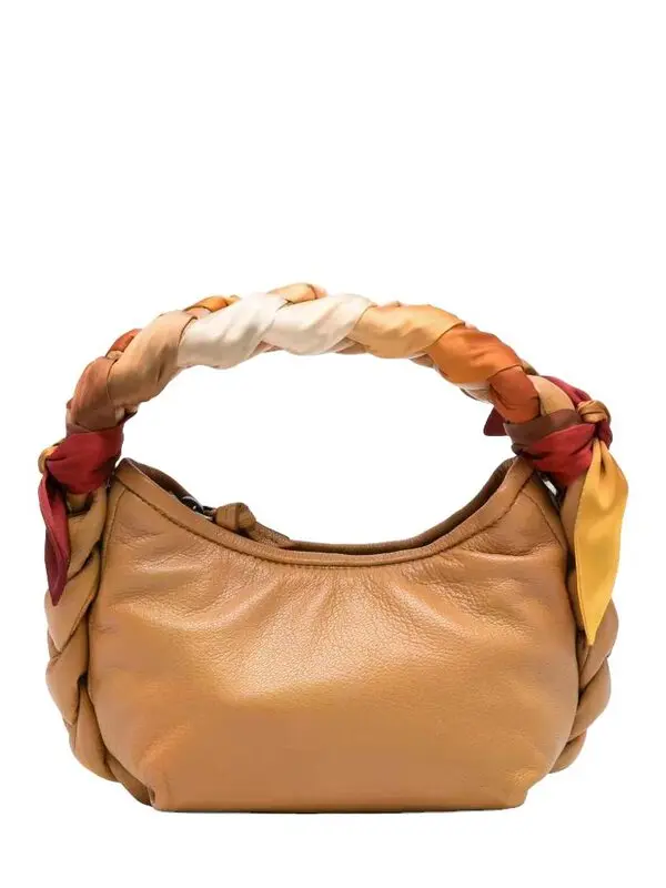 Hereu Braided Handle Shoulder Bag - Neutrals