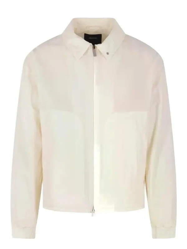 Herno Tech-crincle Jacket - White
