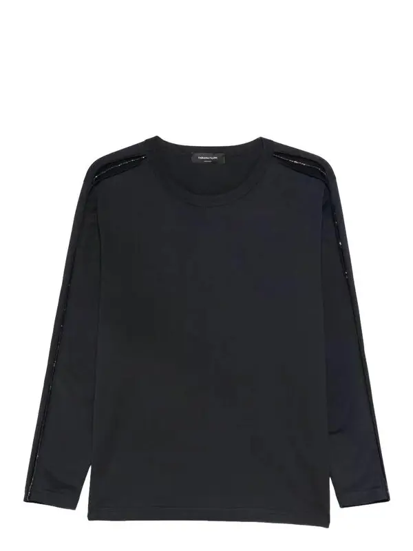 Fabiana Filippi Embellished Crew-neck T-shirt - Blue