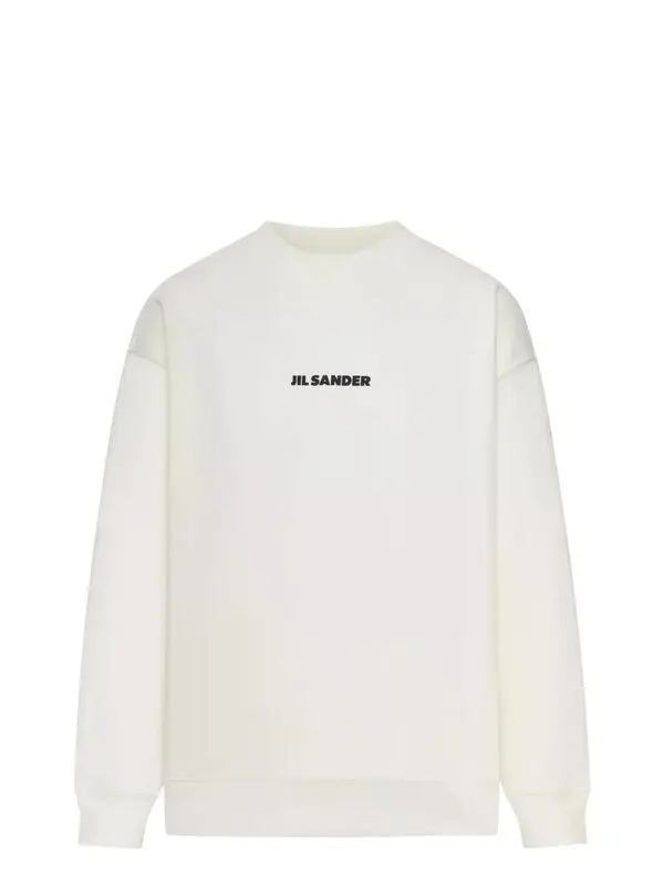 JIL SANDER Logo-print Sweatshirt - White