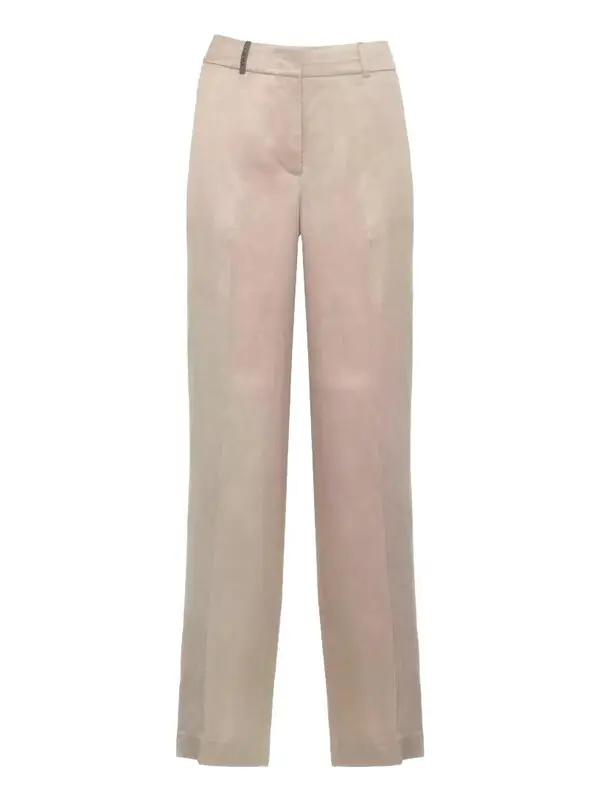 Peserico Straight Leg Trousers - Neutrals