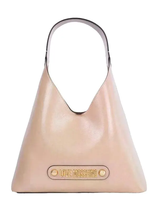 Moschino Logo Tote - Neutrals