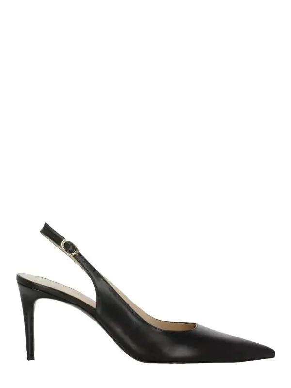 STUART WEITZMAN 75 Buckle Strap Pumps - Black