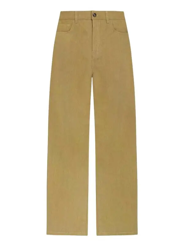 RÓHE Button-fastening Trousers - Brown