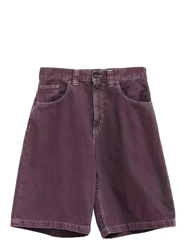 Carhartt Work In Progress Brandon Cotton Shorts - Purple