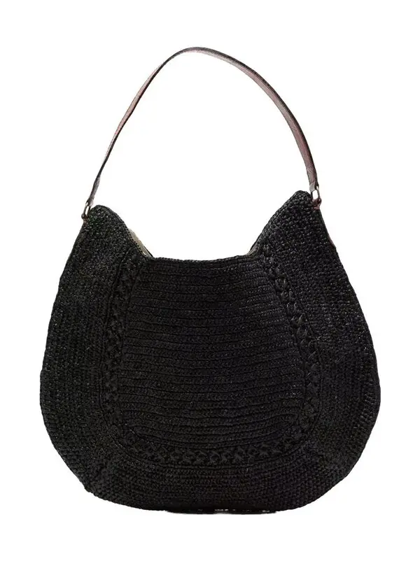 IBELIV Meva Braided Tote Bag - Black
