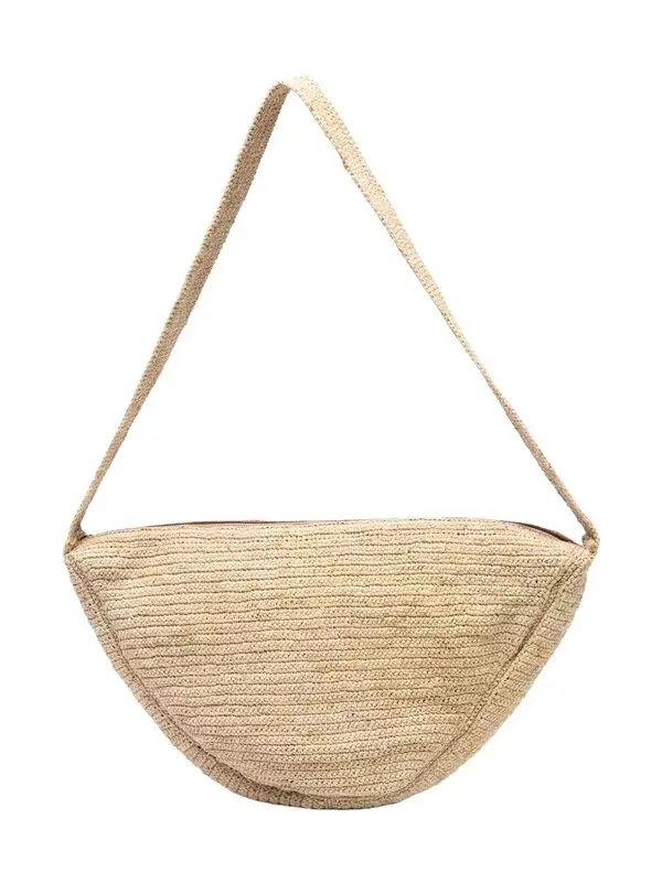 IBELIV Luna Raffia Tote Bag - Neutrals