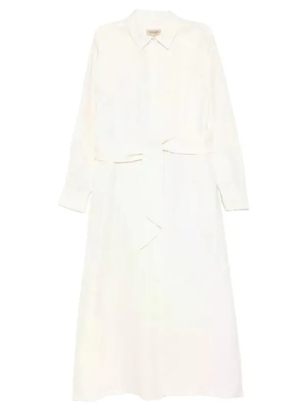 Woolrich Tie-waist Chemisier Dress - Neutrals